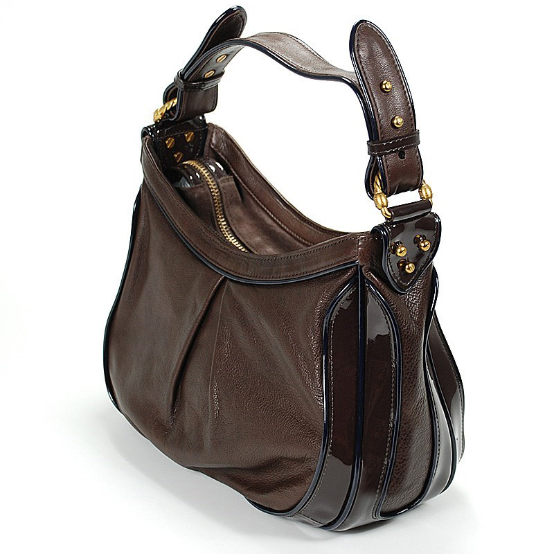 Charriol Escapade VIII Leo Bag Small Brown Leather Handbag BAGLECO.4444 ...