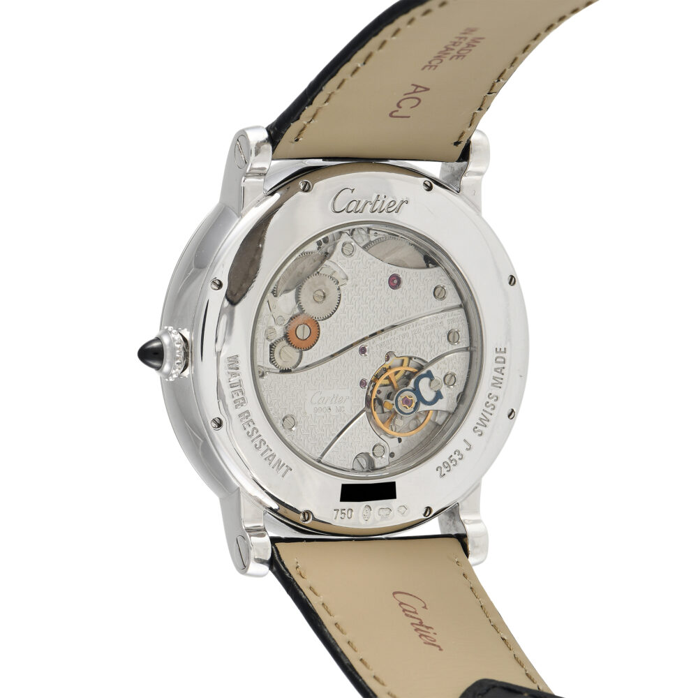 Cartier Rotonde Jump Hour Watch W1553851 - 42mm - Gray - - Gift Box