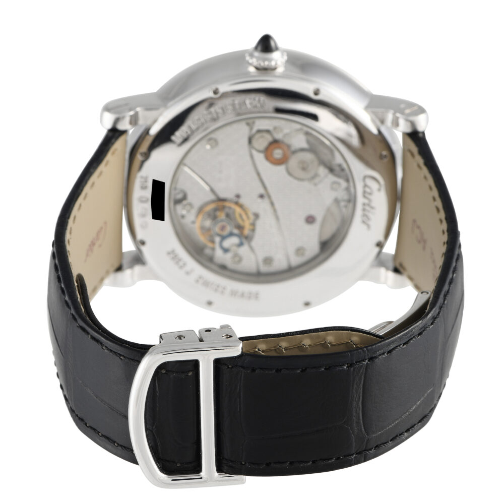 Cartier Rotonde Jump Hour Watch W1553851 - 42mm - Gray - - Gift Box