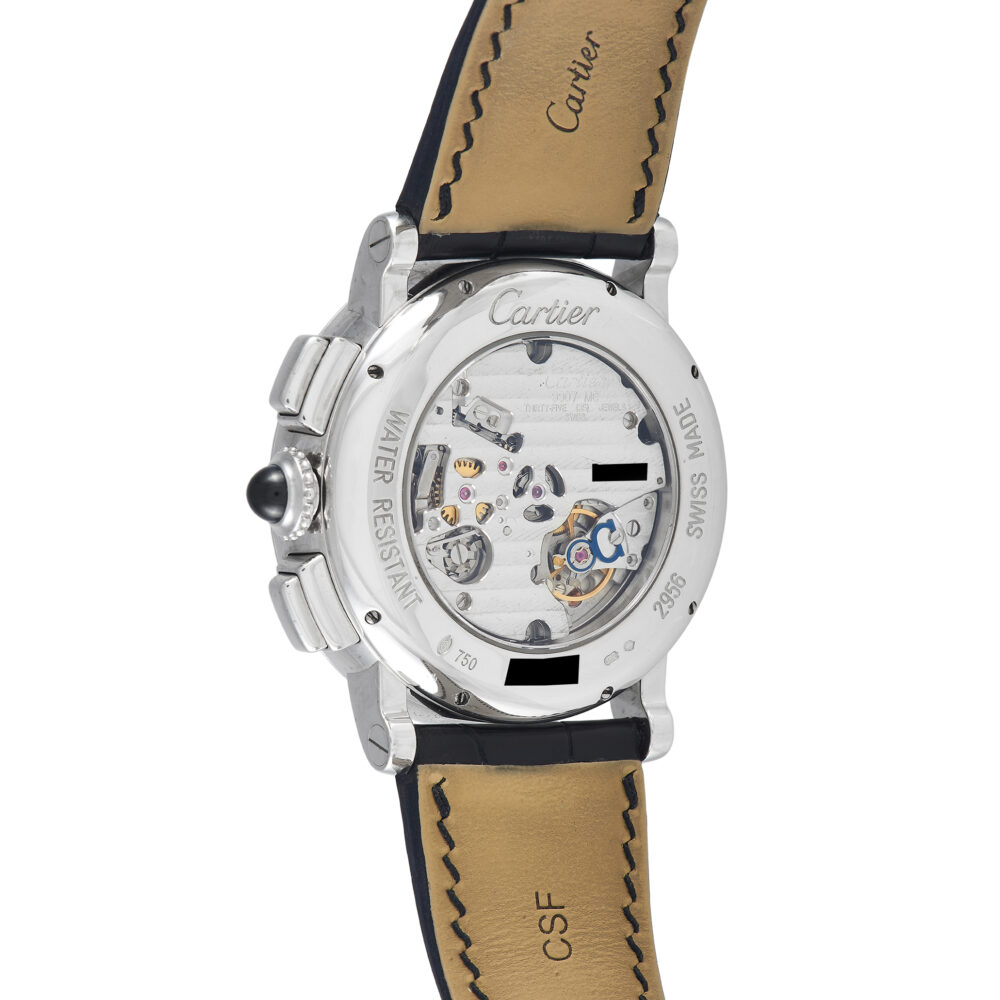 Cartier Rotonde Central Chronograph Watch W1556051 - 42mm - Gray ...