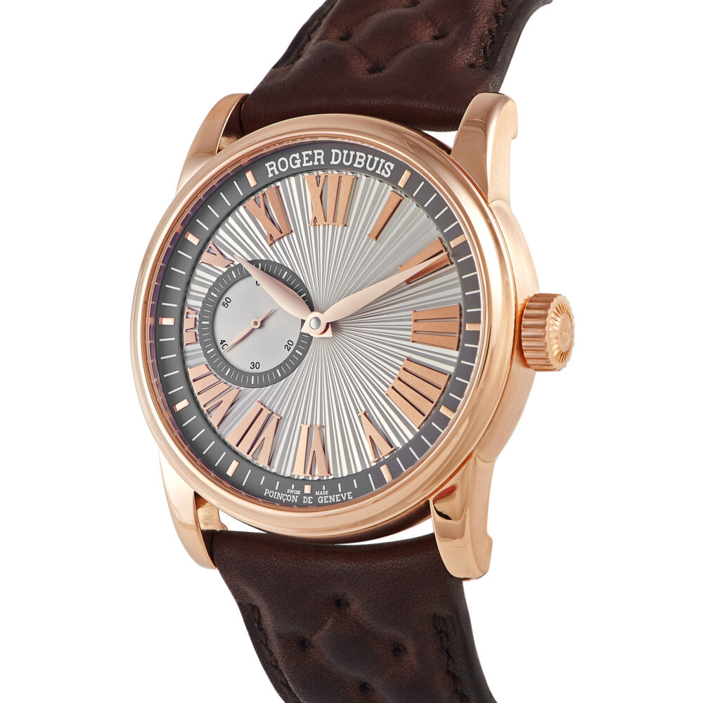 Roger Dubuis Hommage Rose Gold Watch RDDBHO0565 - 42mm - Silver ...