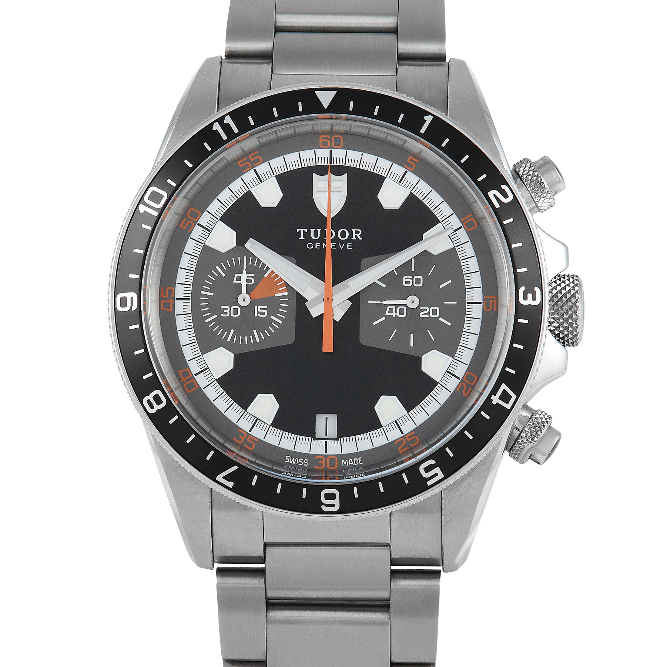 Heritage Chronograph Watch - 42mm - Black