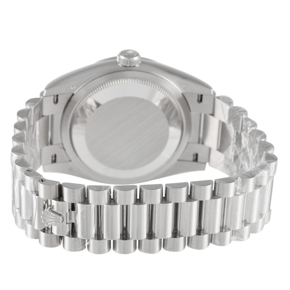 Rolex Day-Date 36 Platinum Ice Blue Dial Watch 128236 - 36mm - Blue ...