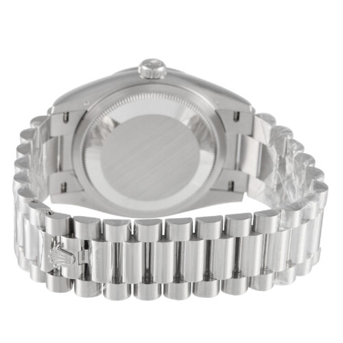 Rolex Day-Date 36 Platinum Ice Blue Dial Watch 128236 - 36mm - Blue ...