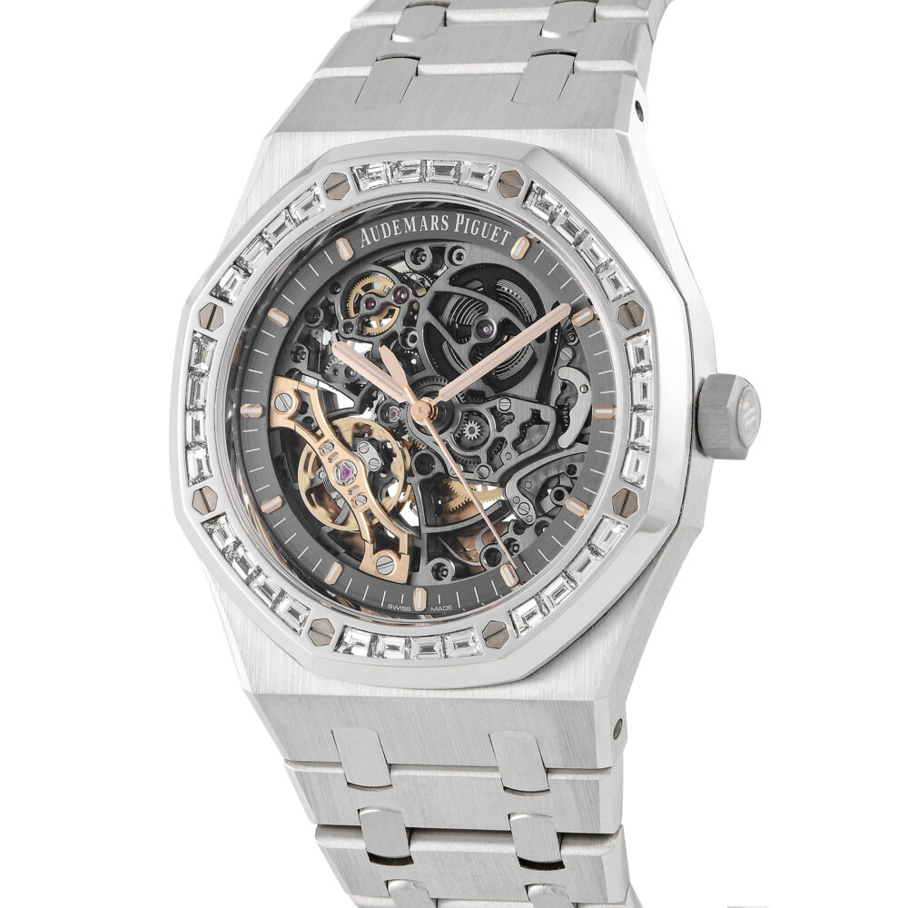 Audemars Piguet Royal Oak Double Balance Wheel Openworked Watch 15412BC ...