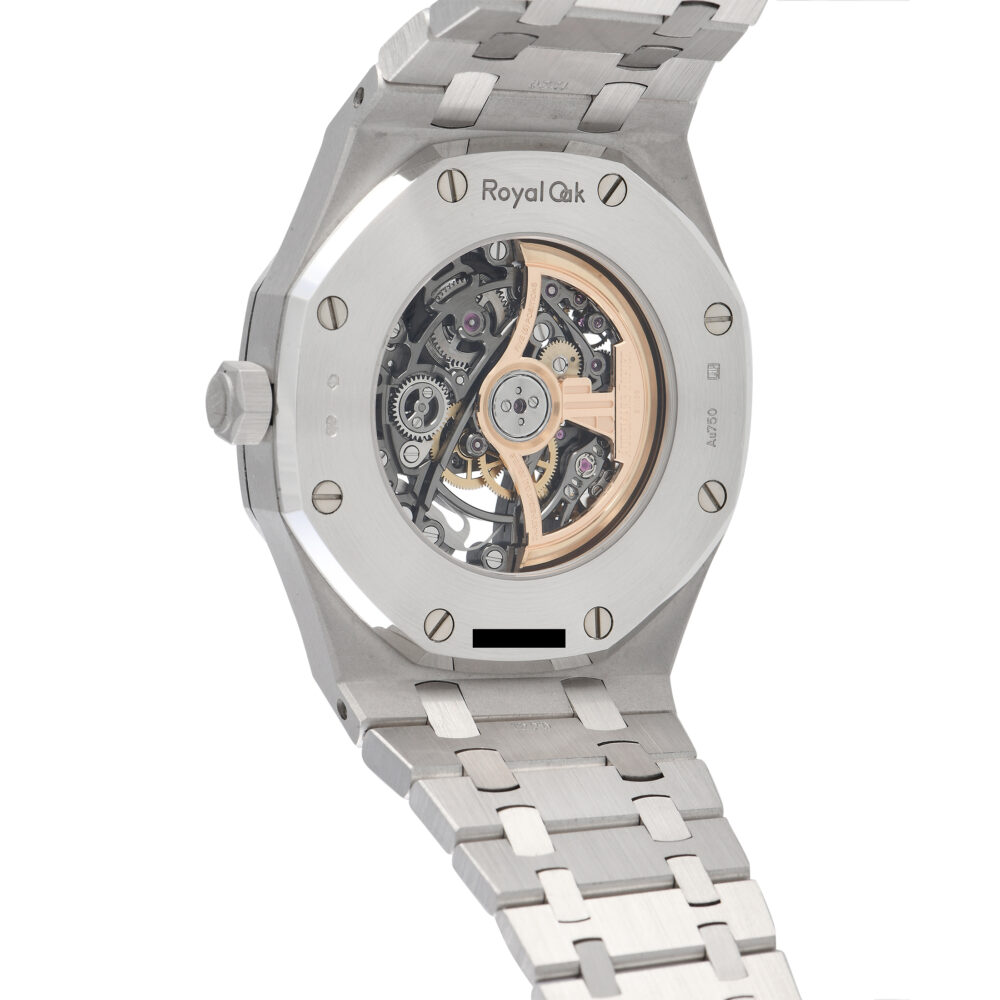 Audemars Piguet Royal Oak Double Balance Wheel Openworked Watch 15412BC ...
