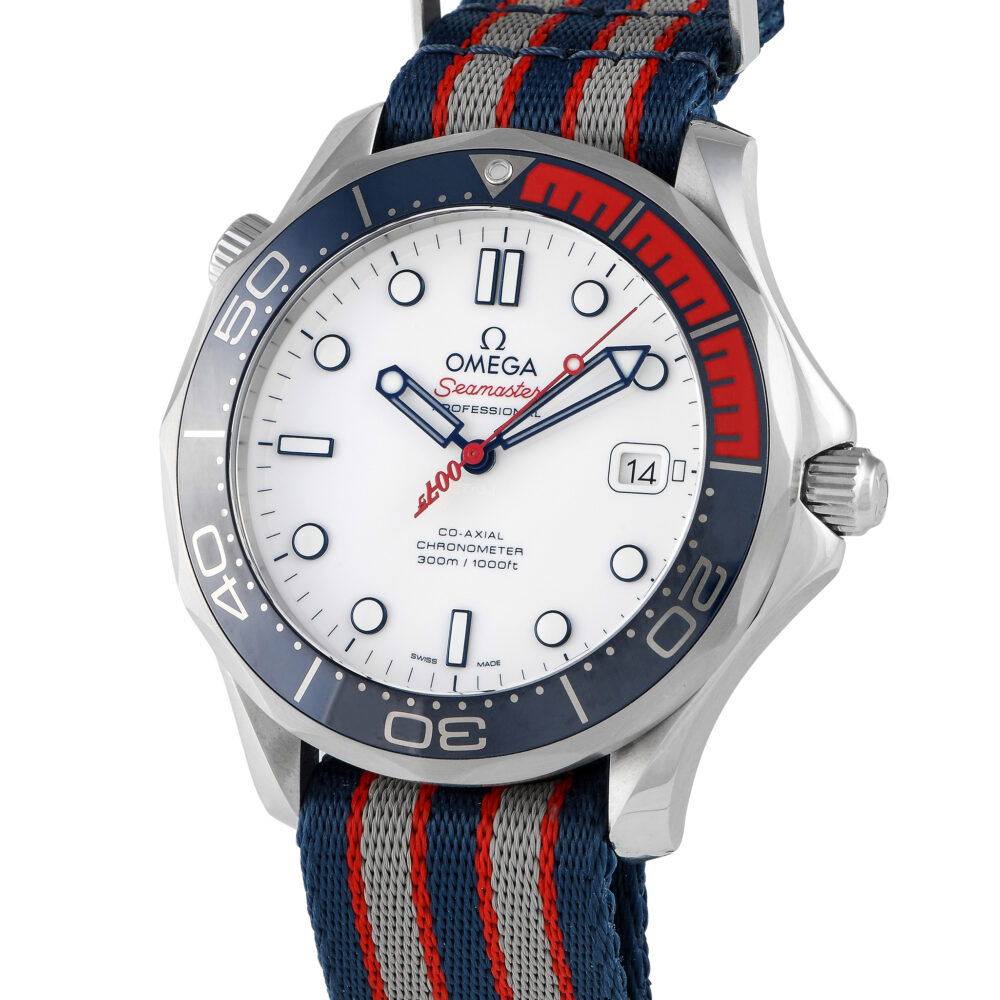Omega Seamaster Diver 300m Commander's Limited Edition Watch 212.32.41 ...