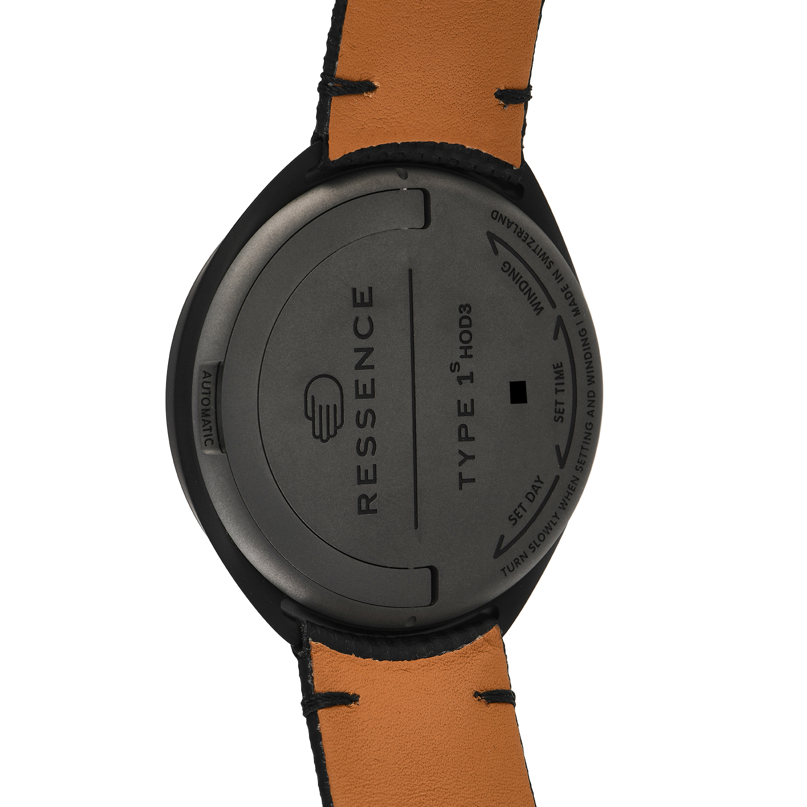 Ressence Type 1 Slim HOD3 Limited Edition Hodinkee Watch 1HOD3 - 42mm - Black - 2017 ...