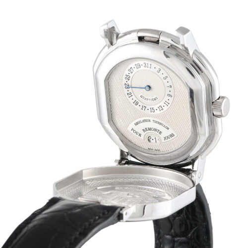 Daniel Roth Double Face Tourbillon XV Years Platinum Watch 197.X.70