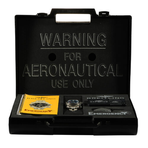 Breitling Emergency Khanjar Dial Watch E56121.1 - 43mm - Blue ...