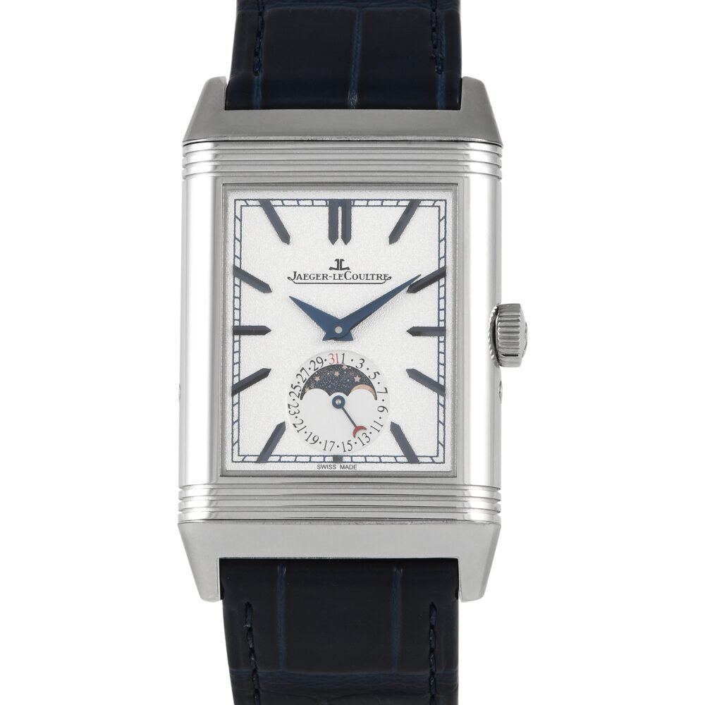 Jaeger-LeCoultre Reverso Tribute Moon Watch Q3958420 - 49mm - Silver ...