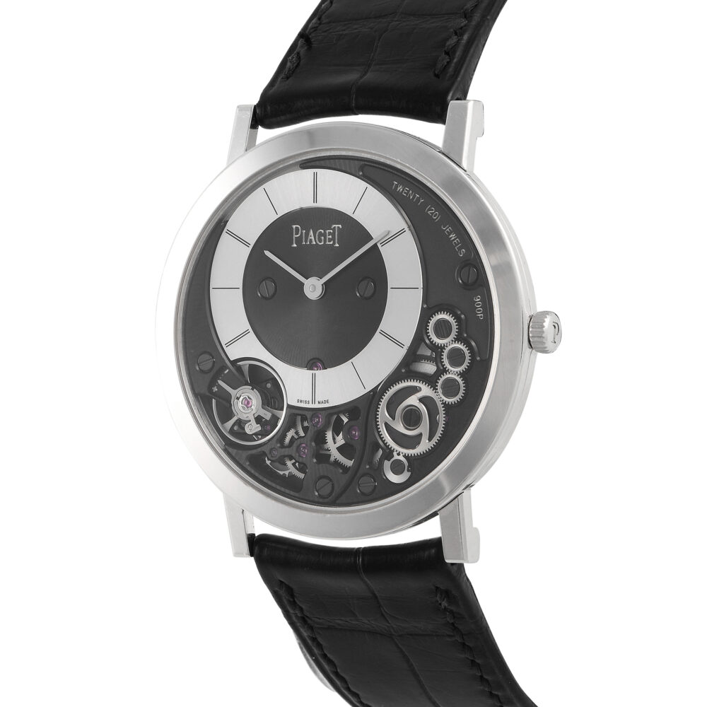 Piaget Altiplano Ultra-Thin White Gold Watch G0A39111 - 38mm - Skeleton ...