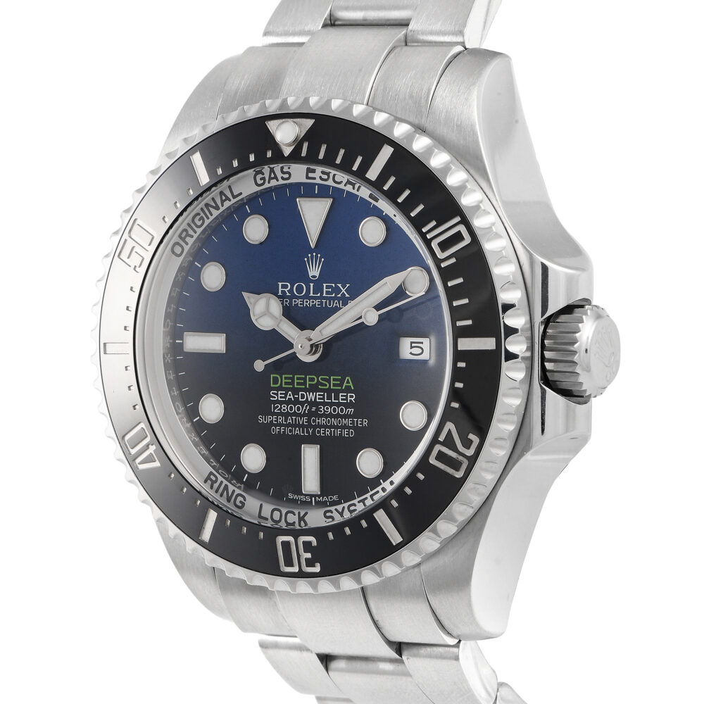 Rolex Sea-Dweller Deepsea D-Blue Watch 116660 - 44mm - Blue - 2017 ...