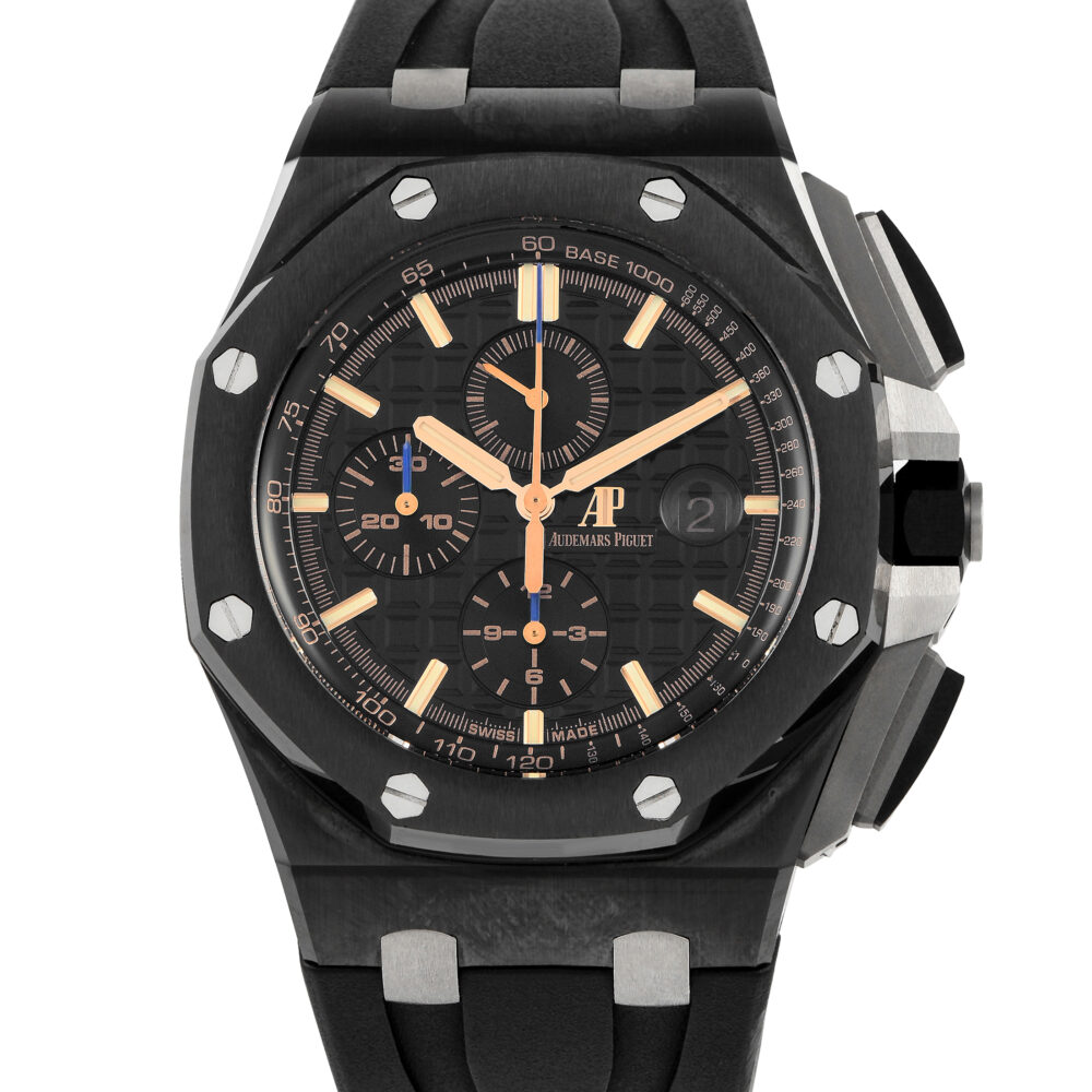 Audemars Piguet Royal Oak Offshore Black Ceramic Chronograph Watch ...