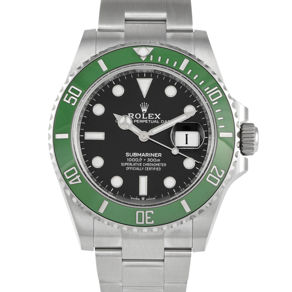 Rolex Submariner Date Green Bezel Watch A 126610LV - 40mm - Black - 2023