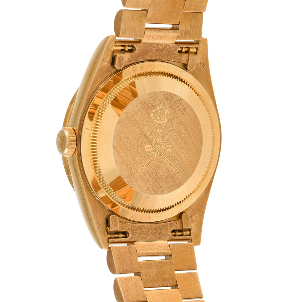 Rolex Day-Date 36 Khanjar Diamond Yellow Gold Watch 18348 - 36mm ...