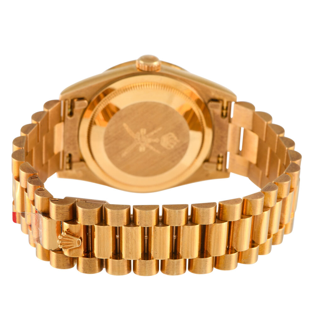 Rolex Day-Date 36 Khanjar Diamond Yellow Gold Watch 18348 - 36mm ...