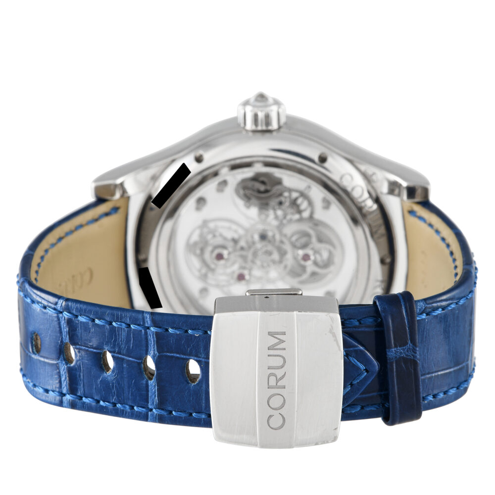 Corum Romvlvs Tourbillon Billionaire Diamond and Sapphire Limited Edition Watch 372.743.69/0F83 ...