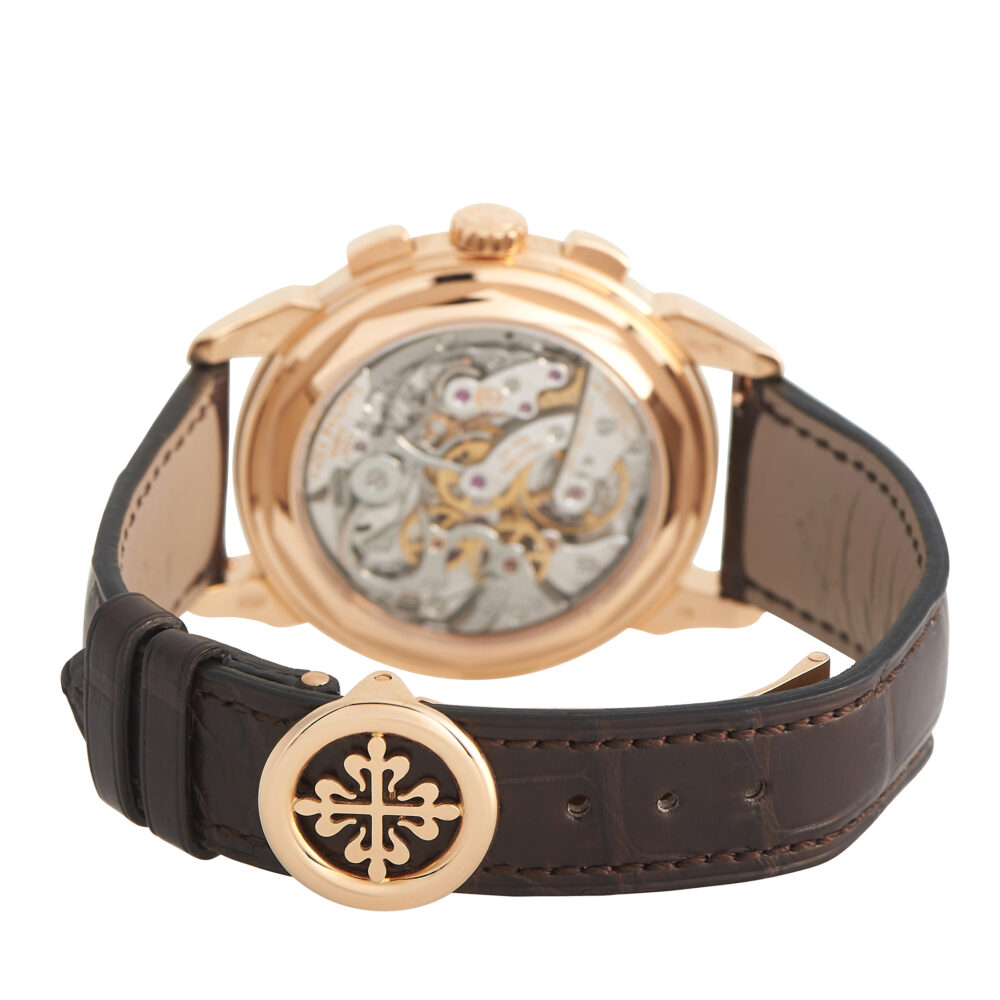 Patek Philippe Grand Complications Perpetual Calendar Chronograph Rose Gold Watch 5270R-001 ...