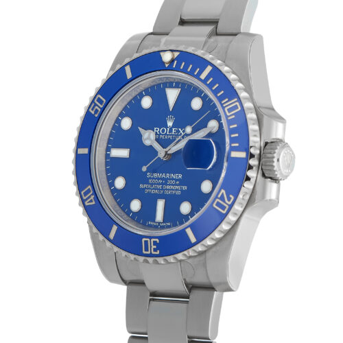 Rolex Submariner Date Watch 116619LB - 40mm - Blue - 2016