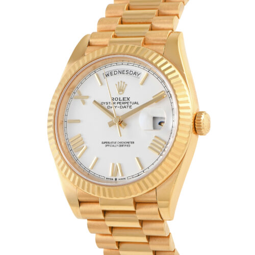Rolex Day-Date 40 Watch 228238 - 40mm - White - 2022