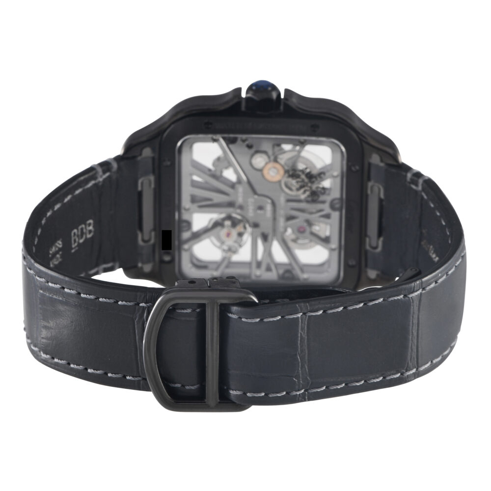 Cartier Santos Skeleton Watch WHSA0009 - 39.8mm - Skeleton - 2023