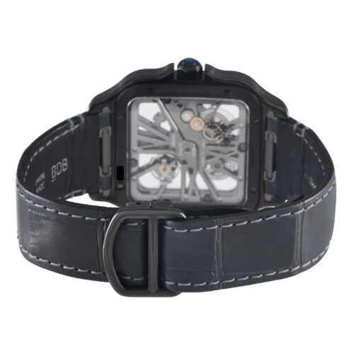 Cartier Santos Skeleton Watch WHSA0009 - 39.8mm - Skeleton - 2023