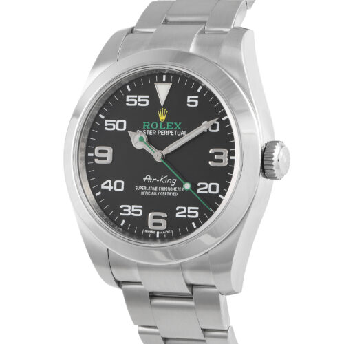 Rolex Air-King Bahrain Defense Force Watch - - Silver