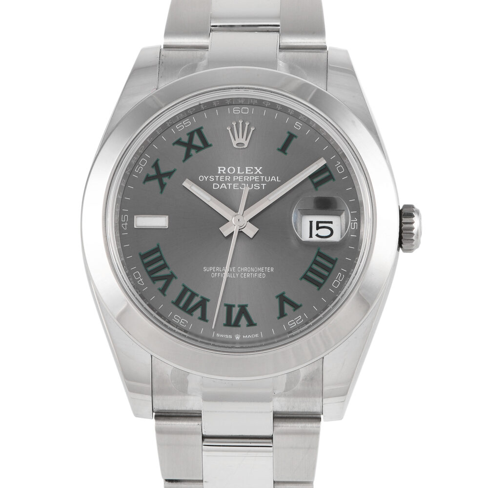 Rolex Datejust 41 Slate Roman Dial Watch 126300 - 41mm - Slate - 2024