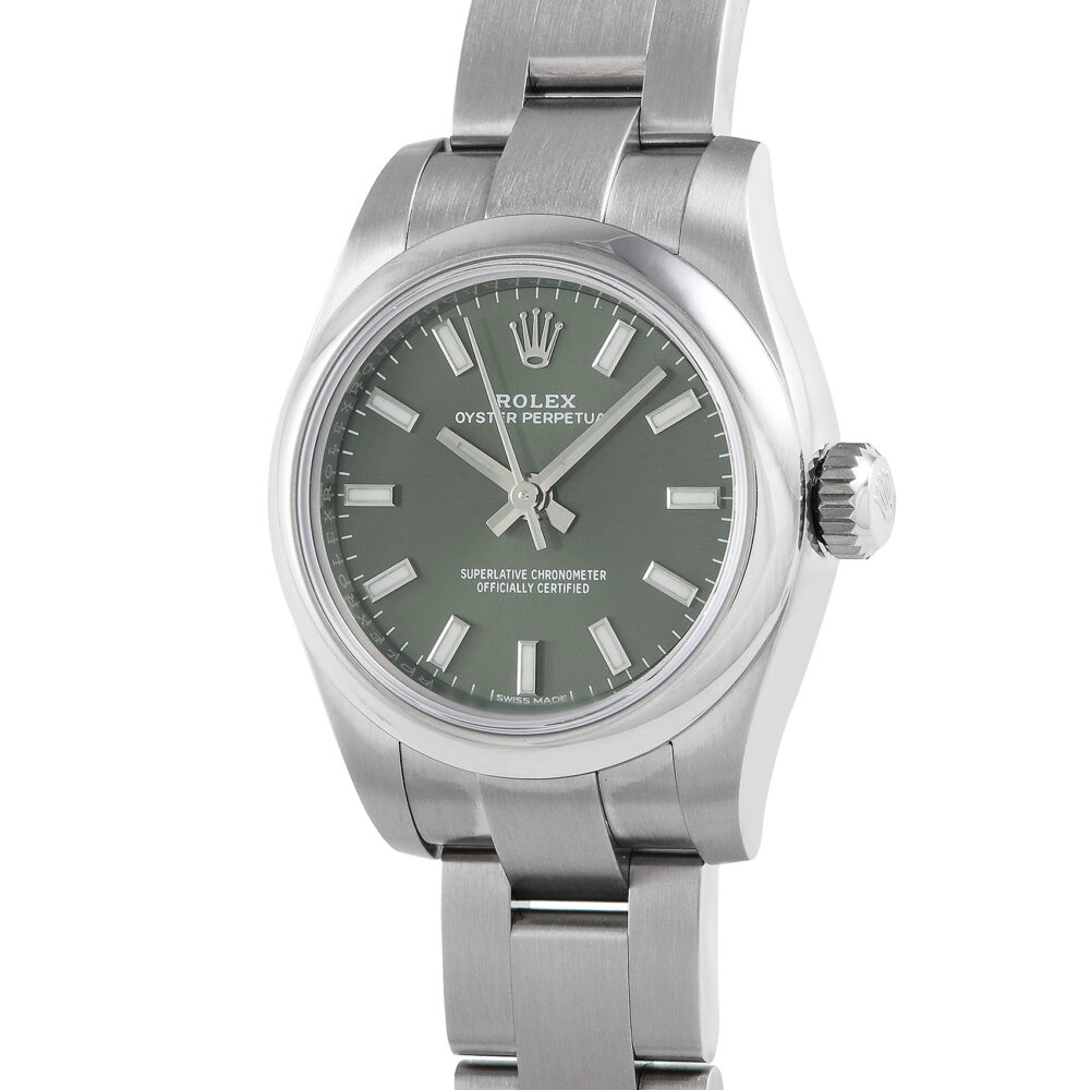Rolex Oyster Perpetual 26 Green Dial Watch 176200 - 26mm - Green - 2020