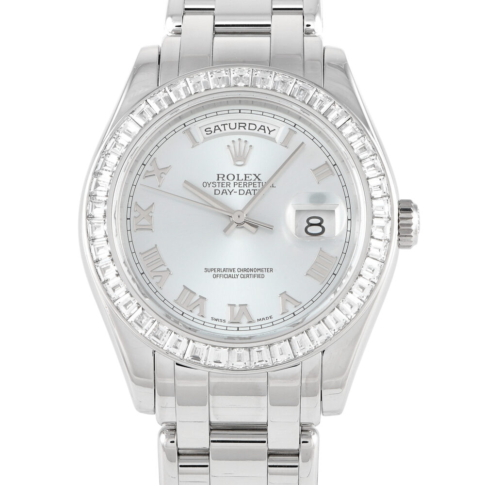 Rolex Day-Date Glacier Blue Dial Watch 18956 - 39mm - Blue - 2004