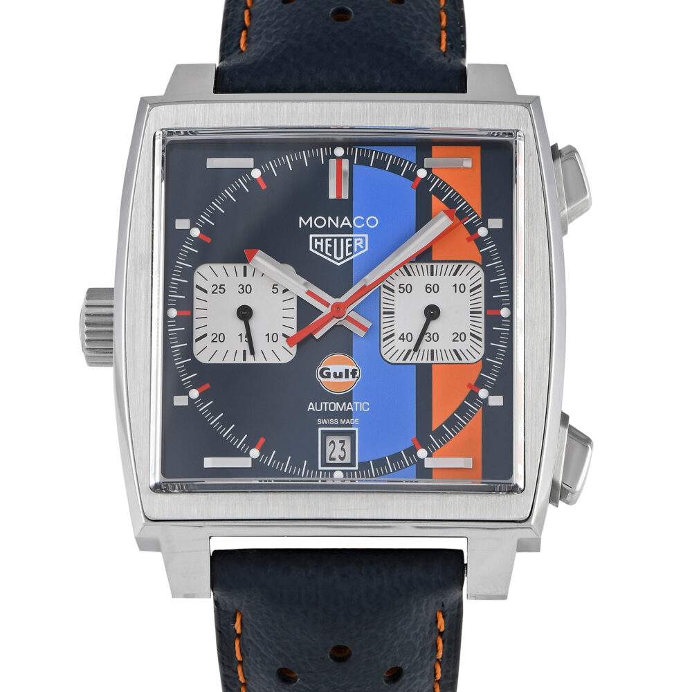 Tag Heuer Monaco Gulf Watch CAW211R.FC6401 - 39mm - Blue