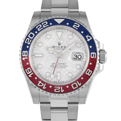 Rolex GMT-Master II Meteorite Dial Watch 126719BLRO - 40mm - Silver ...