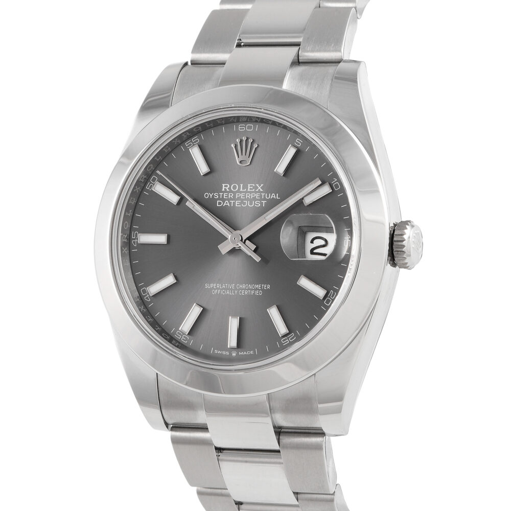 Rolex Datejust 41 Slate Dial Watch 126300 - 41mm - Slate - 2022