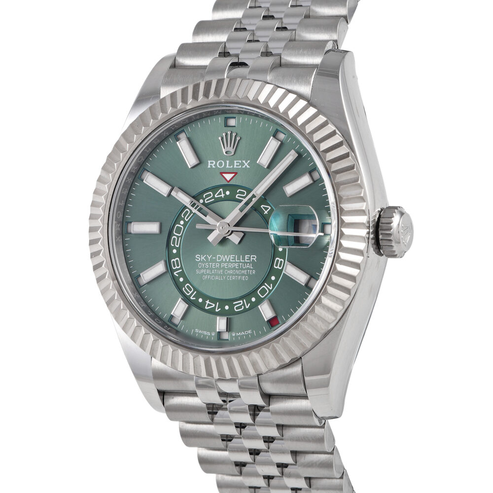 Rolex Sky-Dweller Mint Green Dial Watch 336934 - 42mm - Green - 2023