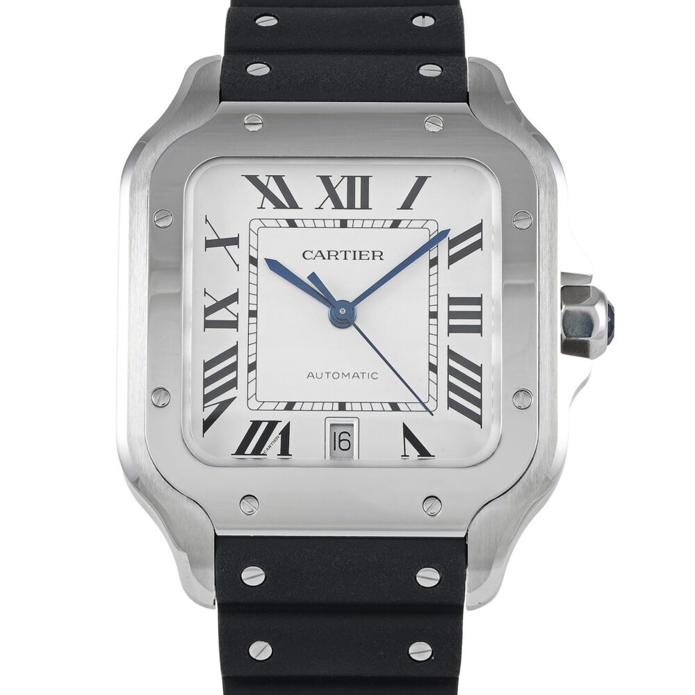 Cartier Santos Large Model Watch WSSA0018 - 39.8mm - White - 2024