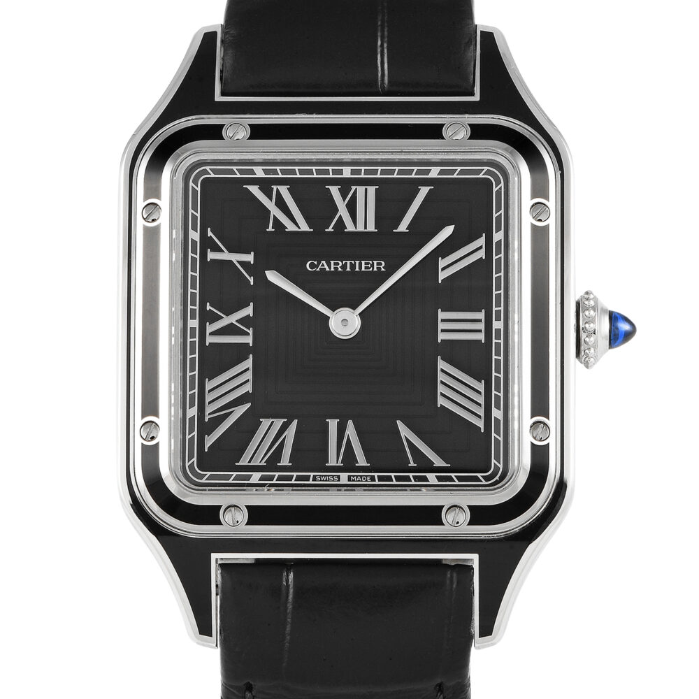 Cartier Santos-Dumont Watch WSSA0046 - 43.5mm - Black - 2024