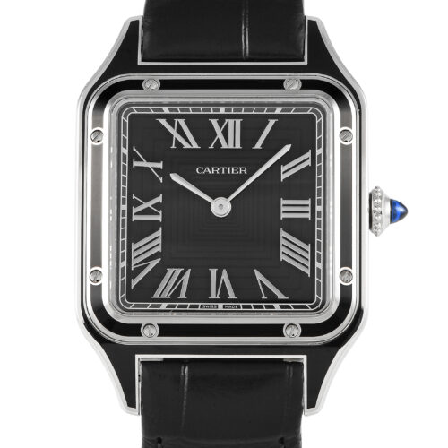 Cartier Santos-Dumont Watch WSSA0046 - 43.5mm - Black - 2024