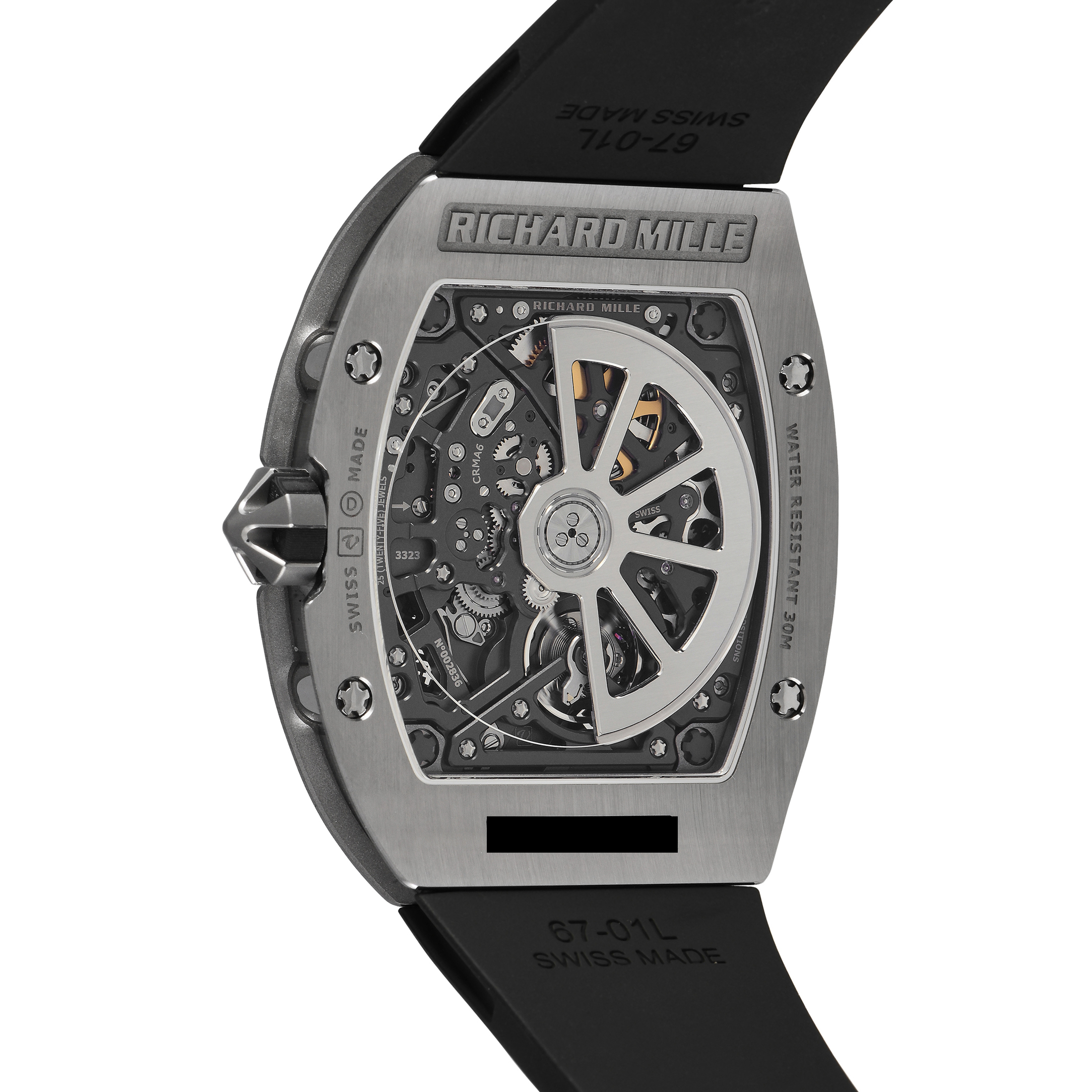 Richard Mille RM67 Extra Flat Titanium Watch RM67-01Ti - 47mm ...