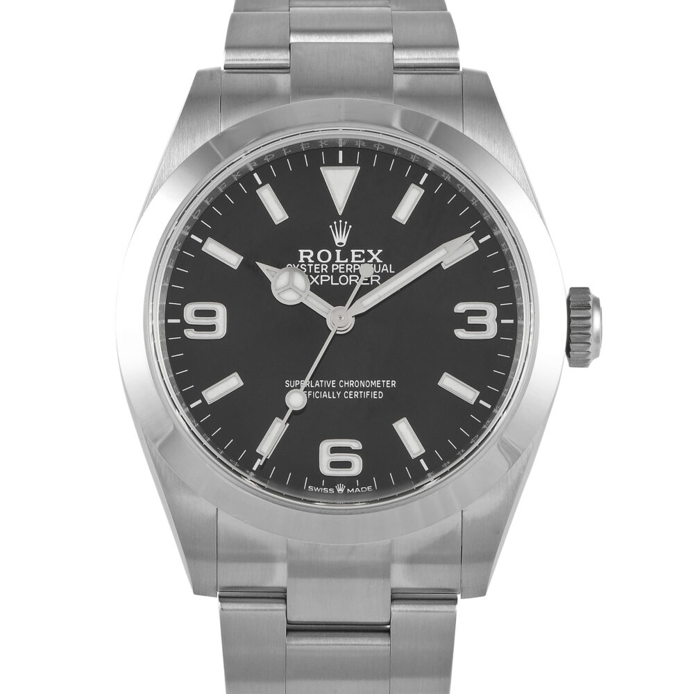 Rolex Explorer 40 Watch 224270 - 40mm - Black - 2024