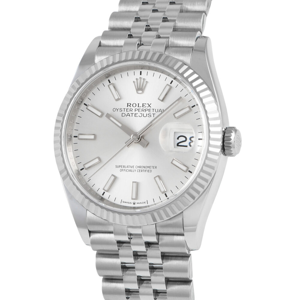 Rolex Datejust 36 Silver Dial Watch 126234 - 36mm - Silver - 2024