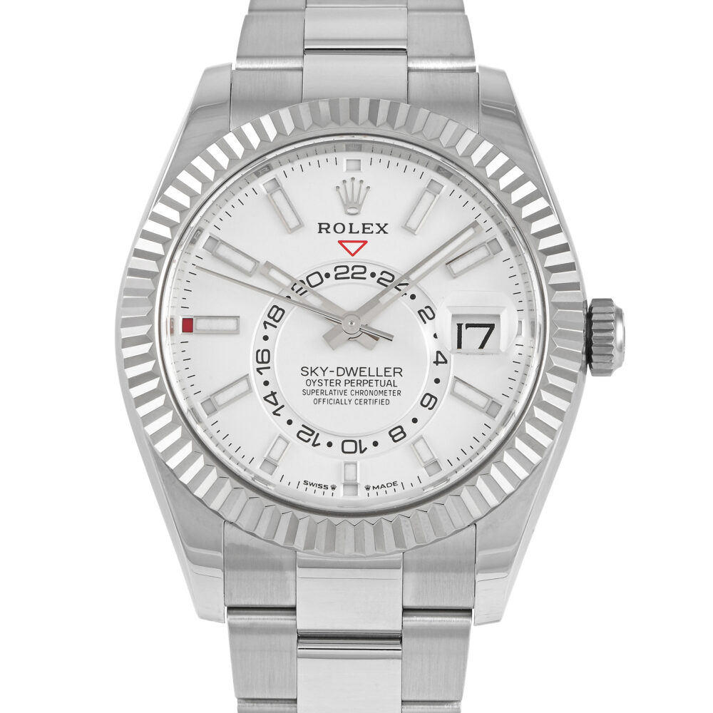 Rolex Sky-Dweller White Dial Watch 336934 - 42mm - White - 2024