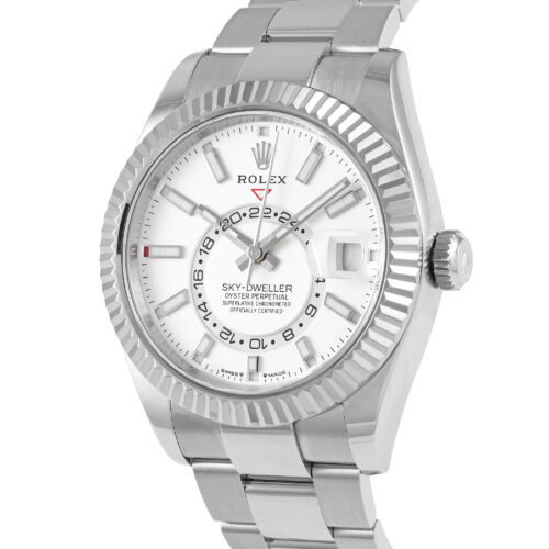 Rolex Sky-Dweller White Dial Watch 336934 - 42mm - White - 2024