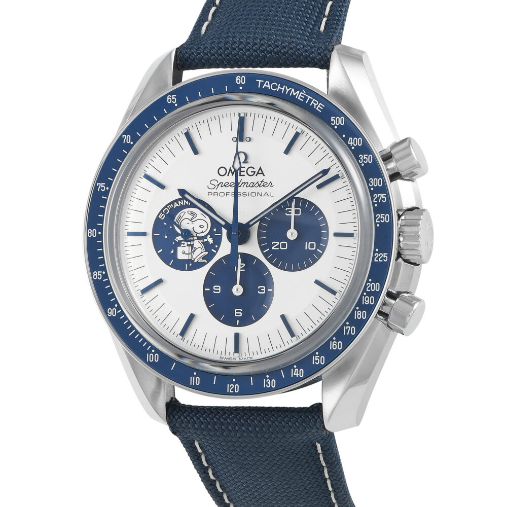 Omega Speedmaster Anniversary Silver Snoopy Award Watch 310.32.42.50.02 ...