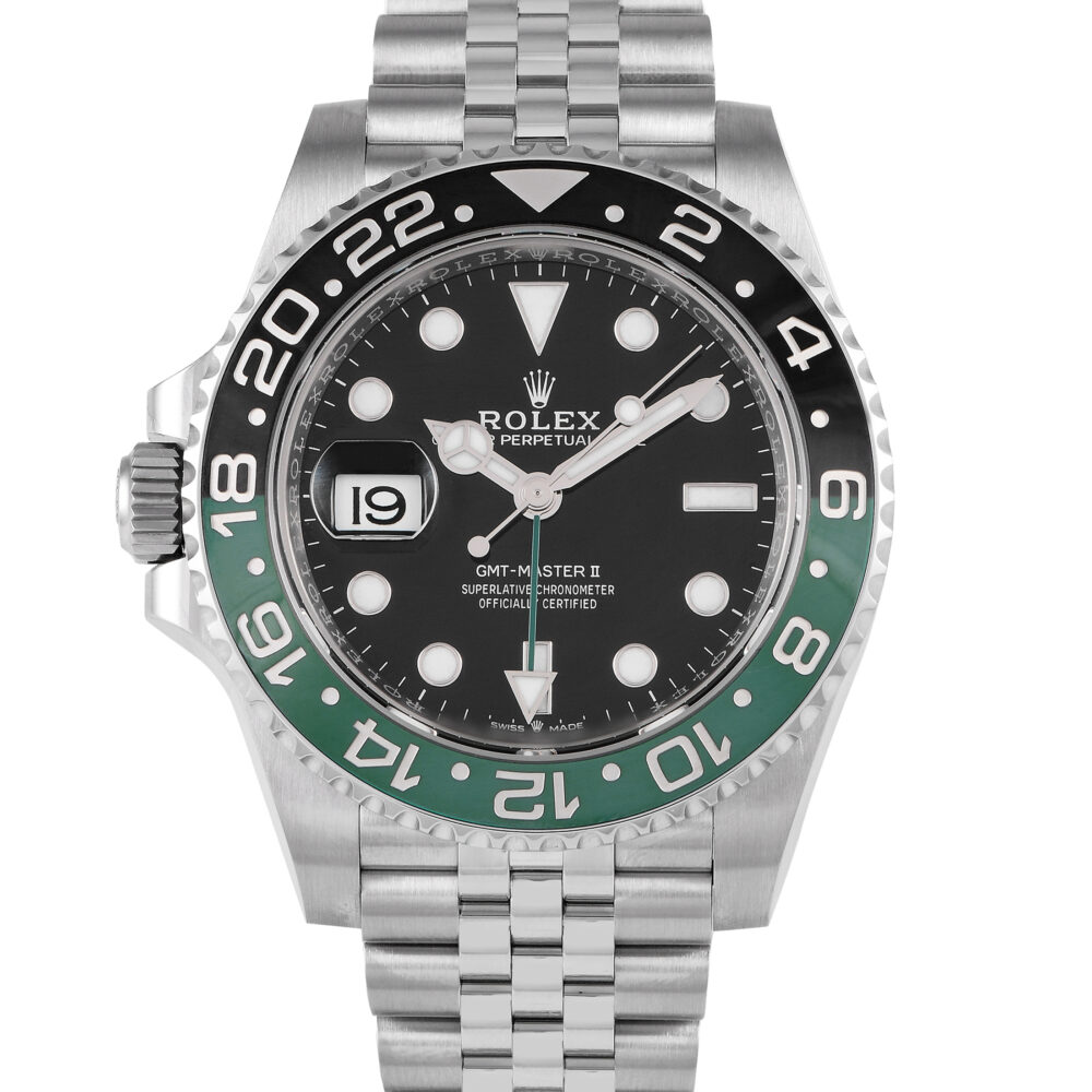 Rolex GMT-Master II Left-Hand "Sprite" Watch 126720VTNR - 40 mm - Black ...