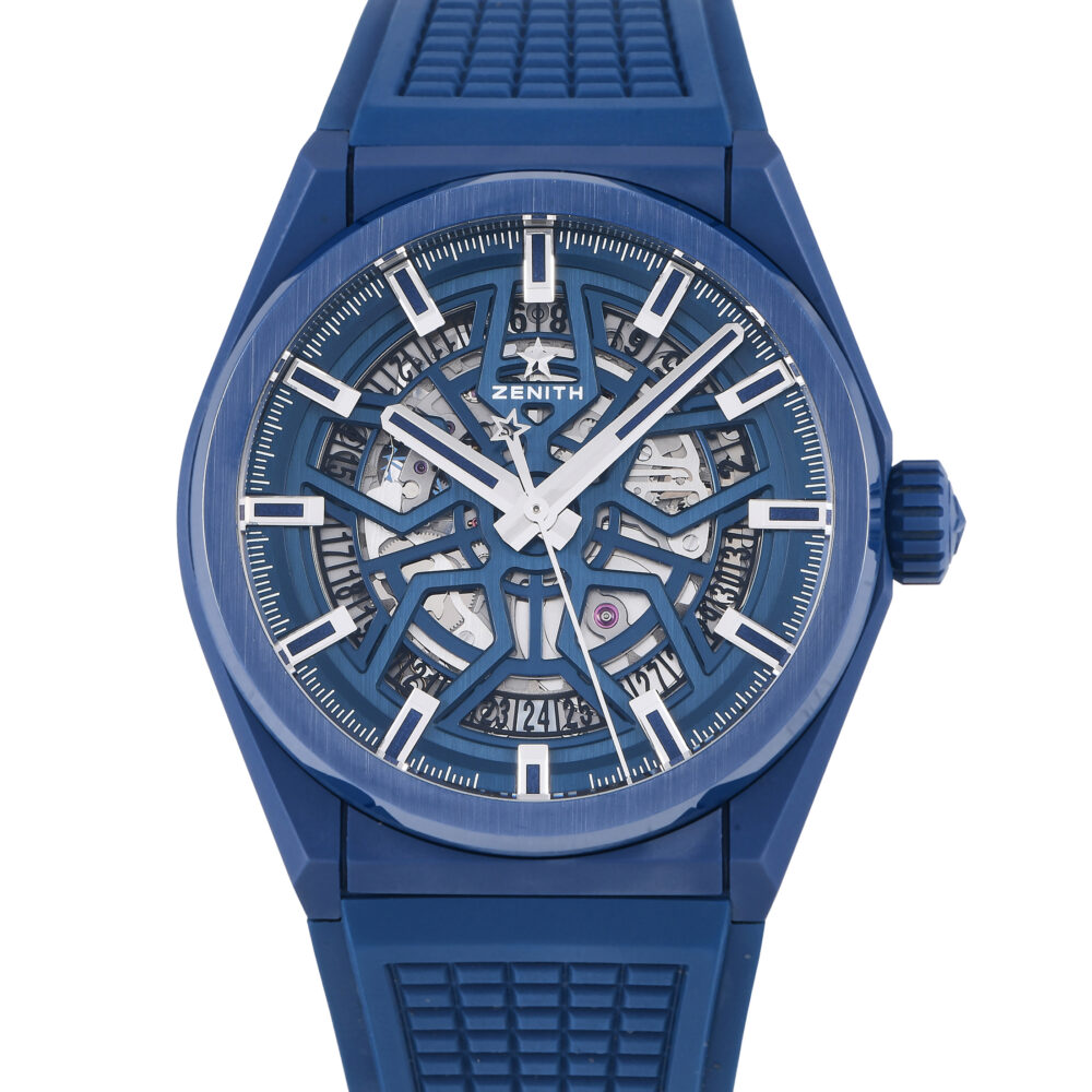 Zenith Defy Classic Blue Ceramic Watch 49.9003.670/51.R793 - 41 mm ...