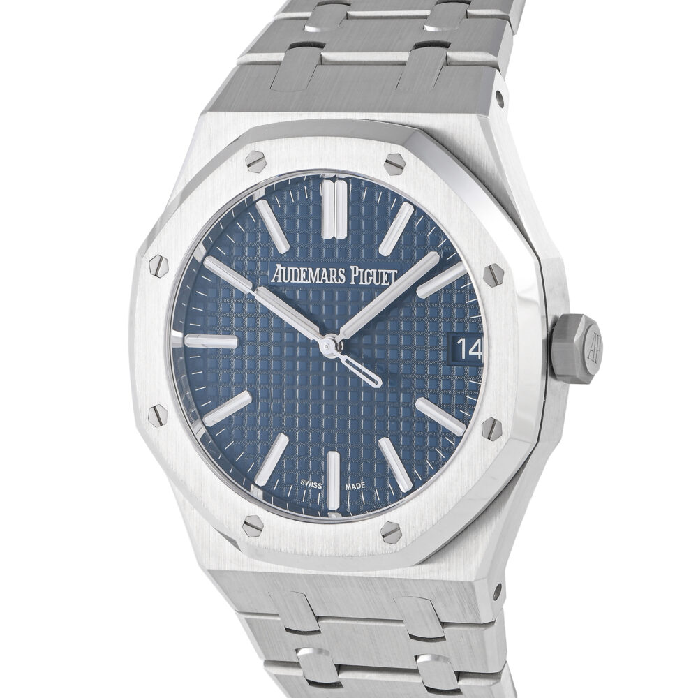 Audemars Piguet Royal Oak Blue Dial Steel Watch 15510ST.OO.1320ST.06 ...
