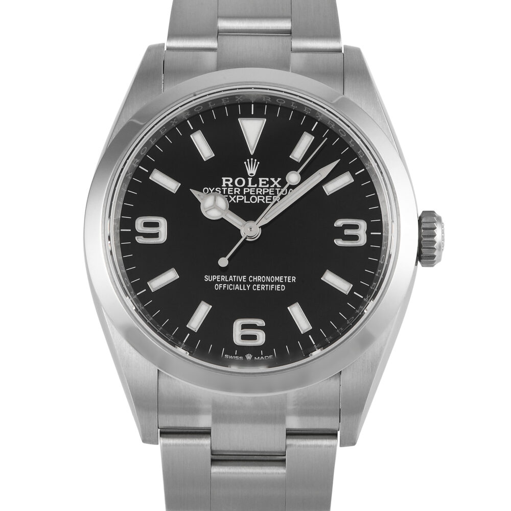 Rolex Explorer 36 Watch 124270 - 36mm - Black - 2022
