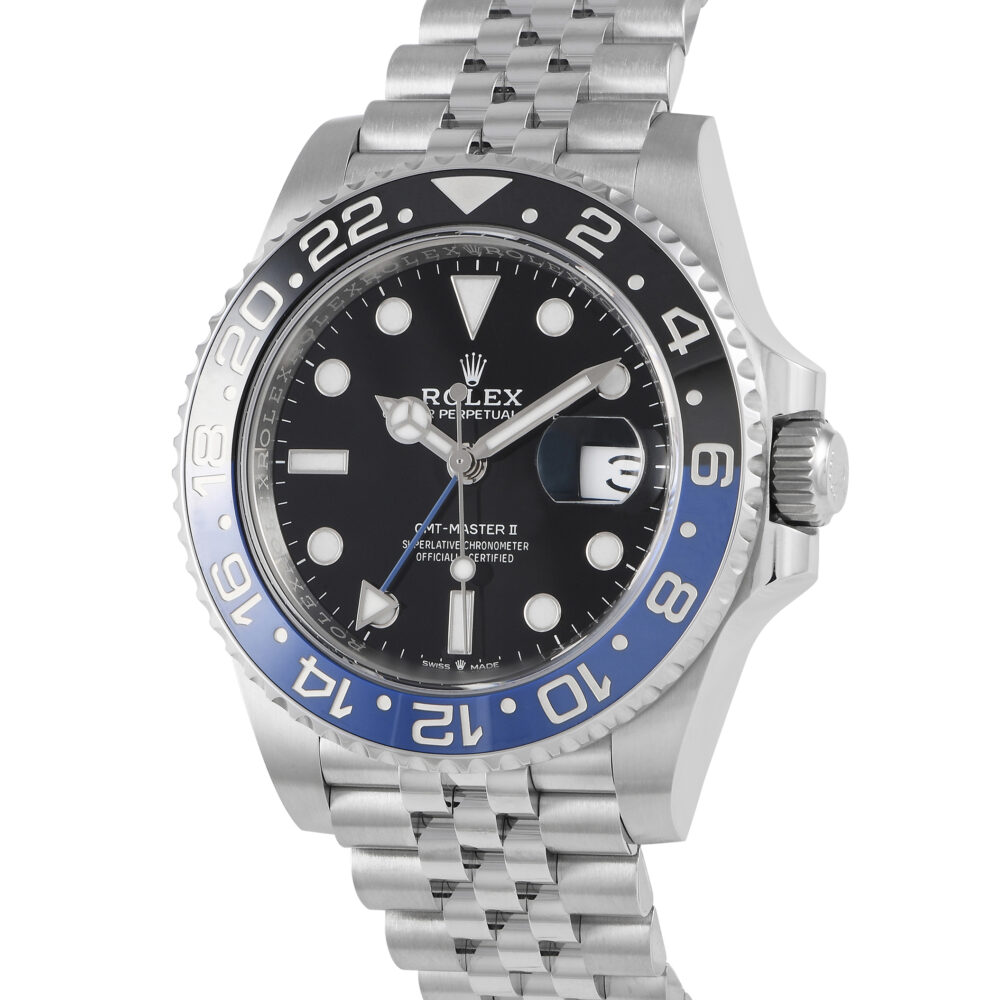 Rolex GMT-Master II "Pepsi" Watch 126710BLRO Jubilee - 40mm - Black
