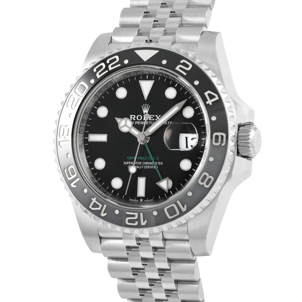 Rolex GMT-Master II "Pepsi" Watch 126710BLRO Jubilee - 40mm - Black